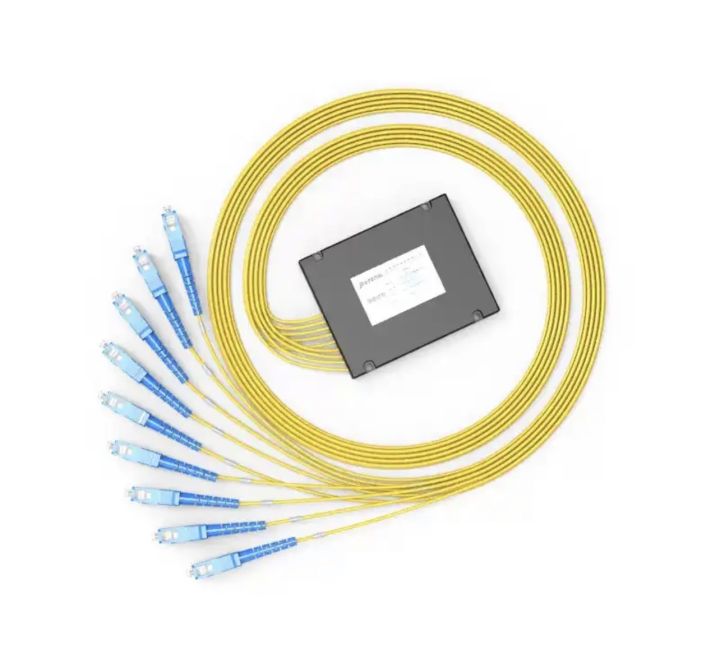 Ftth SC UPC casette type 1X8 PLC Singlemode Fiber Optical Splitter FBT ...