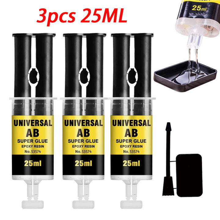 1-3pcs 25ml Box Epoxy Resin AB Adhesive Waterproof And High Temperature ...