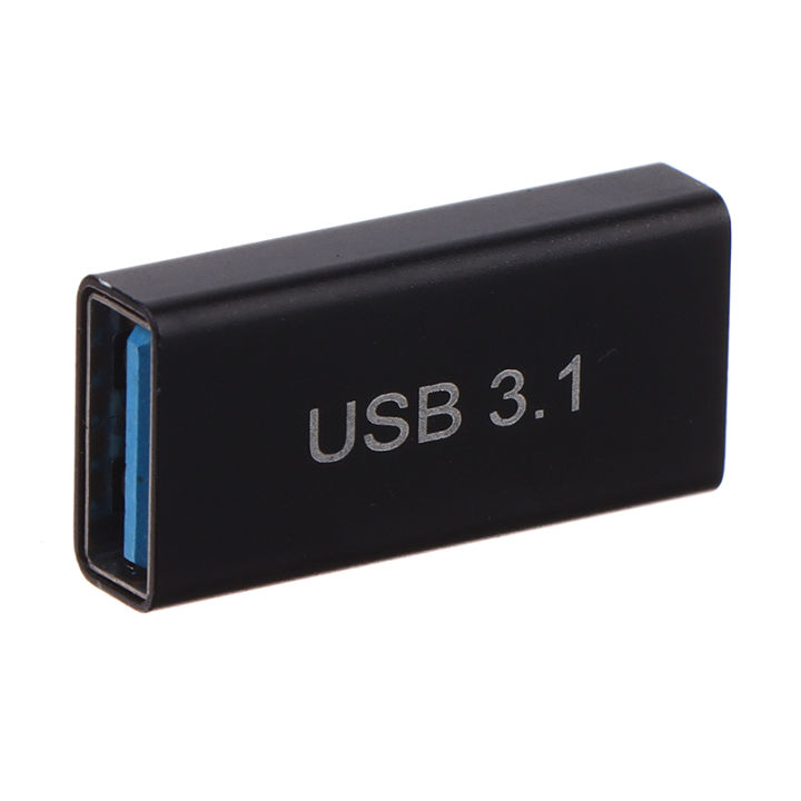 USB 3.0 Coupler Female To USB Type C Female Straight Converter Adapter ...