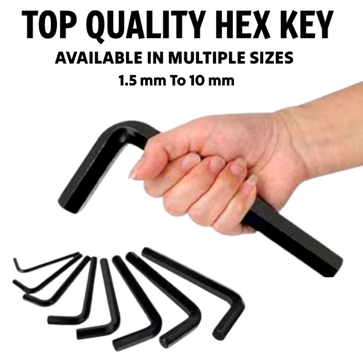 Hex Allen L Key Elky.[ Made in Japan ].All Sizes Available.Black Hax L ...