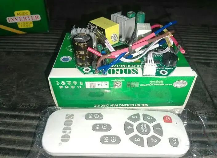 Ac/Dc Ceiling Fan Circuit With Remote 60W premium Quality Ac/Dc Circuit ...