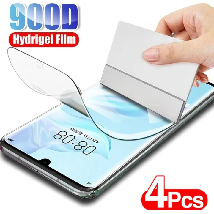 4PCS Hydrogel Film For Huawei Honor 50 60 10i 20 70 Pro Plus Screen ...