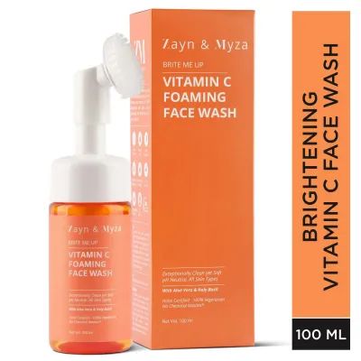 Face refreshment National product ZM Vitamin C Foaming face wash Used ...