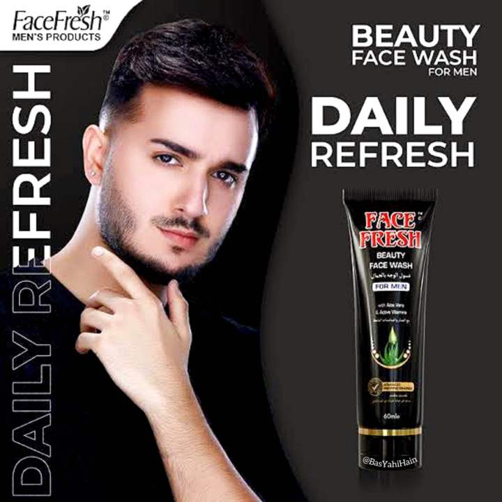 Face Fresh Daily Refresh Men Face Wash For All Skin Types 60ml | Daraz.pk