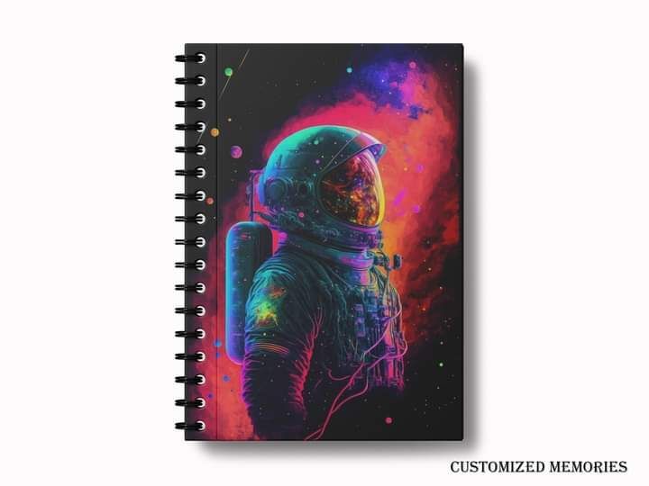 Astronauts Notebook 600GSM hard cover Customized notebooks by ...