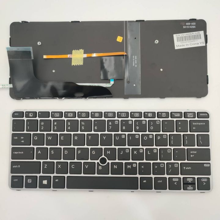 US Layout for HP Elitebook 720 G3 G4/725 G3 G4/820 G3 G4/828 G3 G4 ...