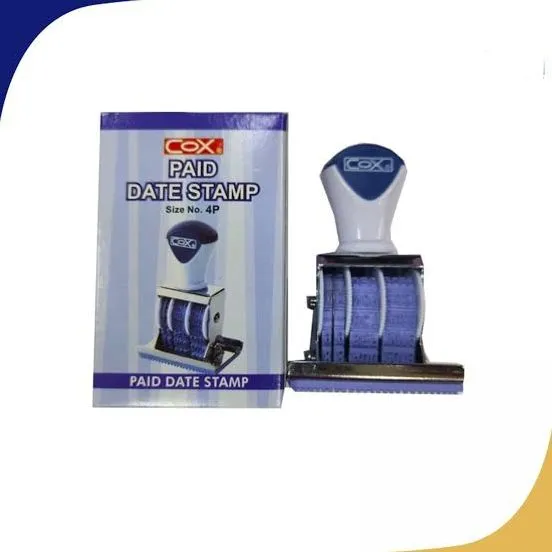 Cox Standard paid & Date stamp 1 pcs | Daraz.com.bd