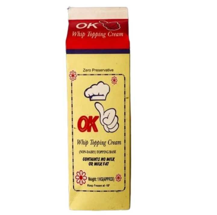 OK whip toping cream 1 kg | Daraz.pk