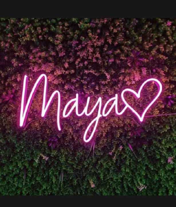 Customize name Neon Light Board with adapter Beautiful gift for ...