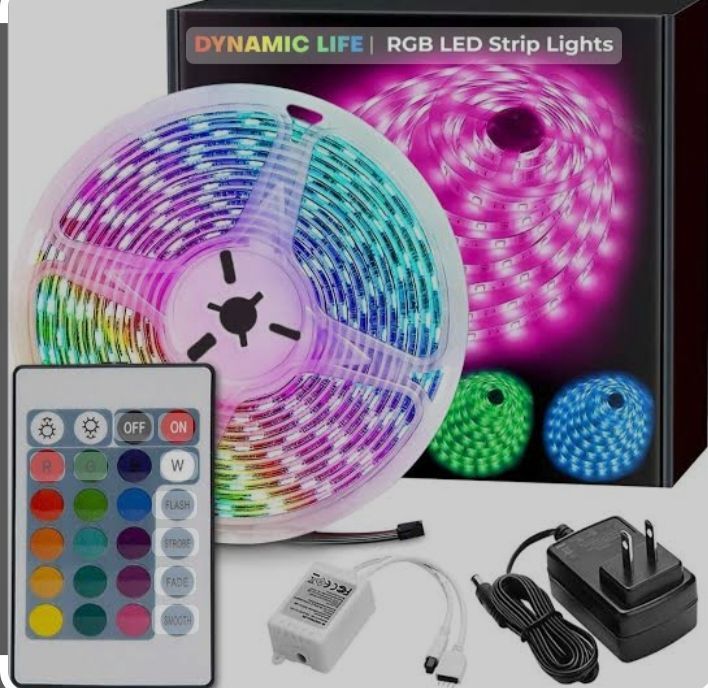 RGB LED Strip lights Adhasiv Water proof Colours | Daraz.pk
