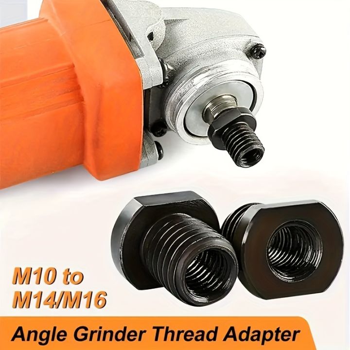 Angle Grinder Attachment Adapter,M10 to M14/M16,Black Quick Change ...