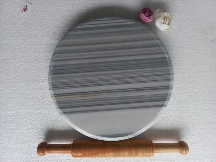 Marble Stone Roti Maker with Belon • 100% Natural Stone Material ...