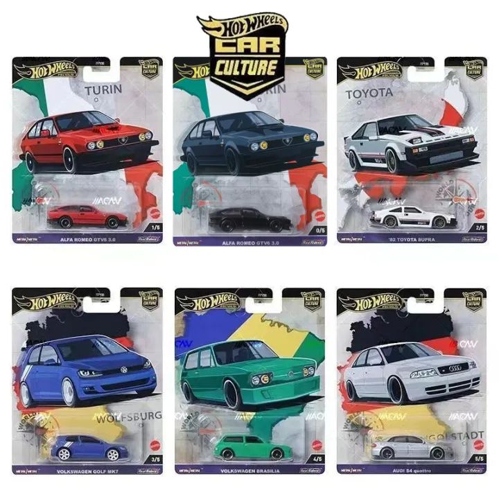 Mattel Hot Wheels 1/64 Car Culture Mix-3 2024 World Tour Series Fpy86 ...