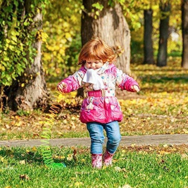 LARGE Rainbow Springs Plastic Magic Slinky Spring Toy Kids Party (1pcs ...