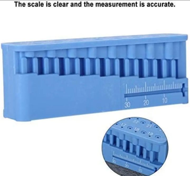 Endo Measuring Autoclavable Endodontic Block Files Instrument Ruler ...