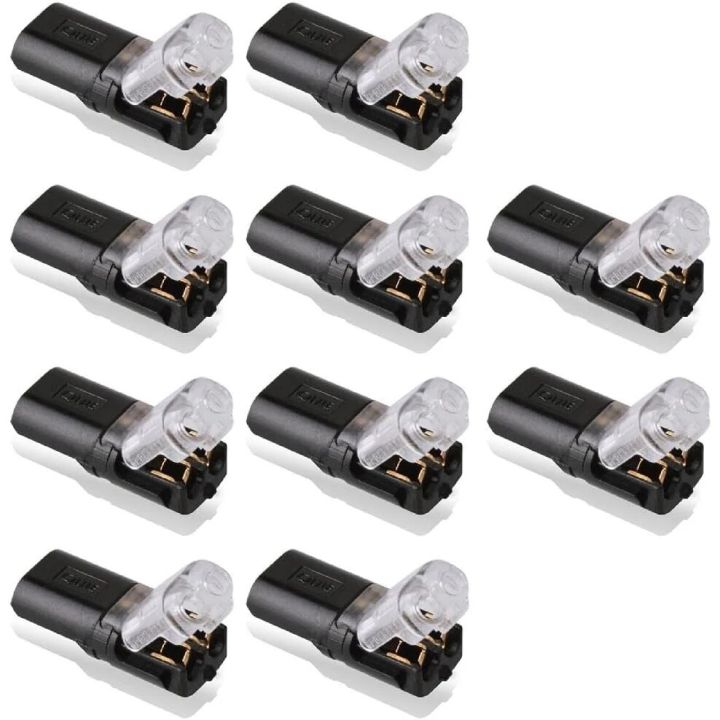 10/20pcs 2 Pin 2 Way Universal Compact Wire Terminals, No Wire ...