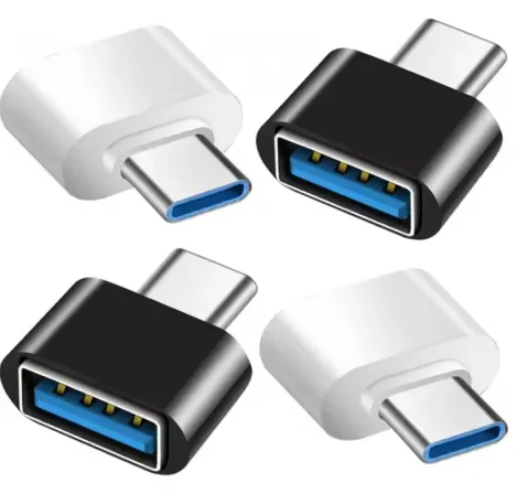 Mini Type C to USB Adapter 3.0 USB-C Male OTG A Female Data Connector ...