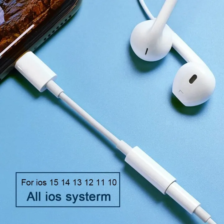 For IOS Adapter to 3.5mm Jack AUX Cable For iPhone 14 13 Pro Max Male ...
