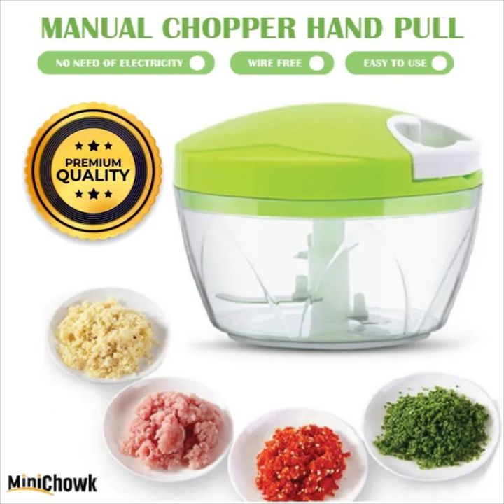 Manual chopper - manual chopper 3 blades, manual speedy chopper, hand ...