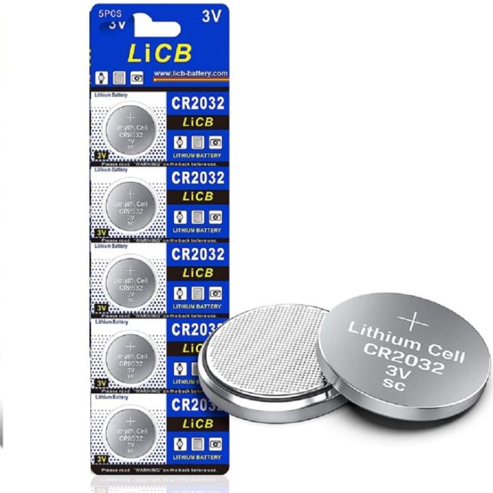 Pack Of 5 Selfie Remote Remote Shutter Battery 3V Lithium Cell (CR2032 ...