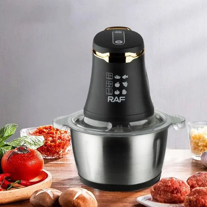 RAF Food Processor - 2L Electric Chopper, Grinder & Blender for Home ...