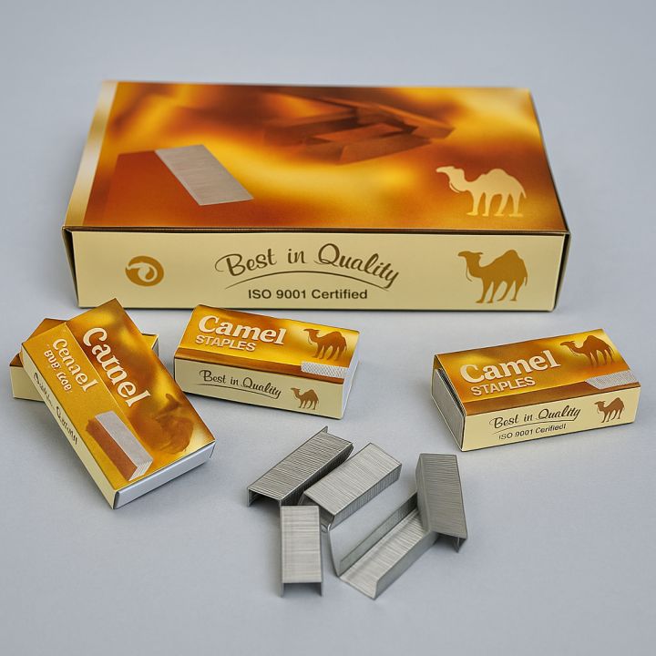 Camel Stapler Pins No.10 – 1 Box (Standard Size for Office & School Use ...