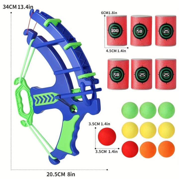 Soft Bullet Target Practice Toy for Children, Educational Shooting ...