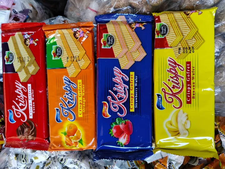 Krispy Wafer | Extra Crunchy & Delicious Cream-Filled Biscuit Snack ...