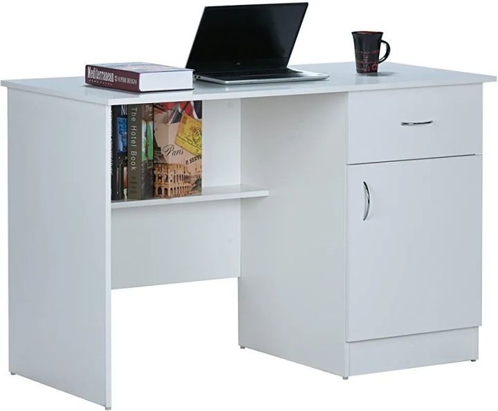 BM-MART DeckUp Hermes Engineered Wood Study & Computer Table and Office ...