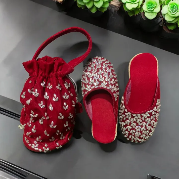 Hand Made Pure Velvet Chatti And Thaili For Kids | Daraz.com.np