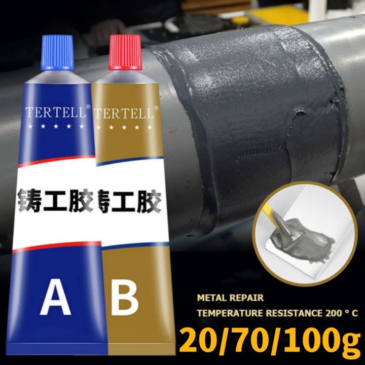 AB Glue Metal Repair Agent Casting Adhesive Strong Cold Weld Industrial ...