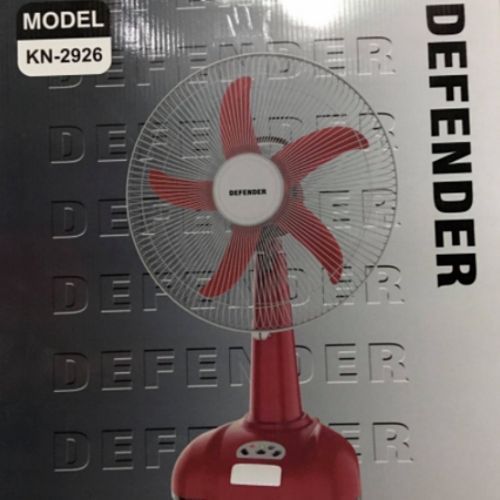 Defender 2926 Rechargeable 16 Desktop Fan - Maroon | Daraz.com.bd