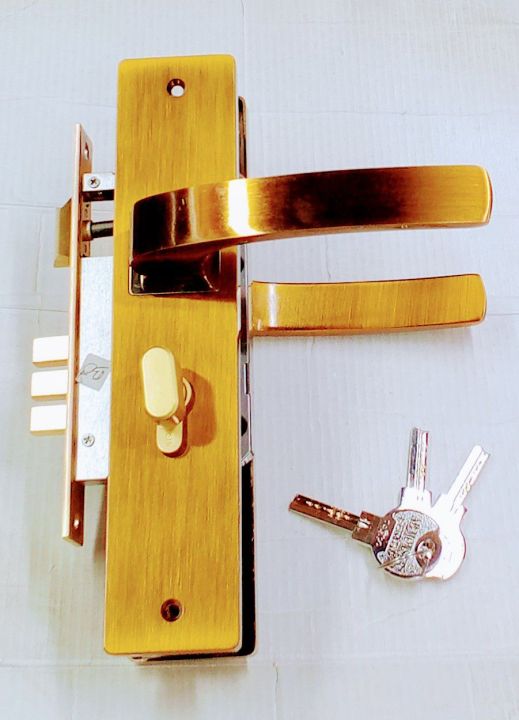 Door handle lock brass. | Daraz.com.bd