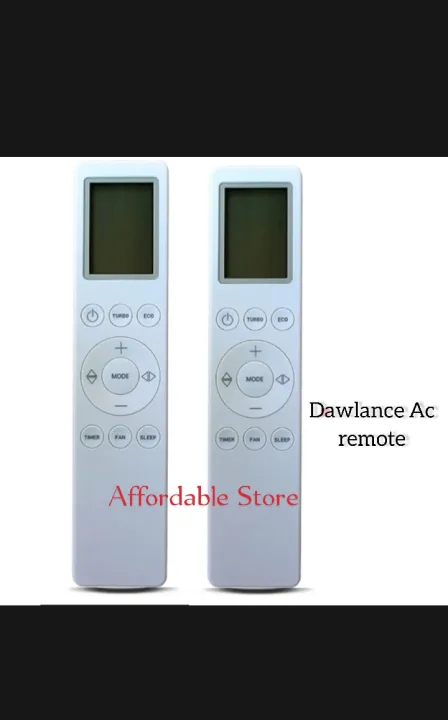 Dawlance Inverter Ac Remote/Ac Remote/Inverter Ac Remote Dawlance Ac ...