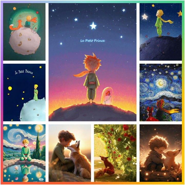 The Little Prince Artificial Diamond Painting Cross Stitch Element ...