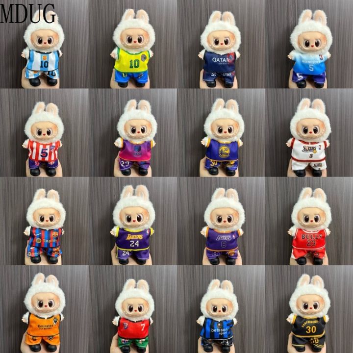 Anime Labubu Doll Clothes Football basketball jerseys Labubu Idol V1 V2 ...