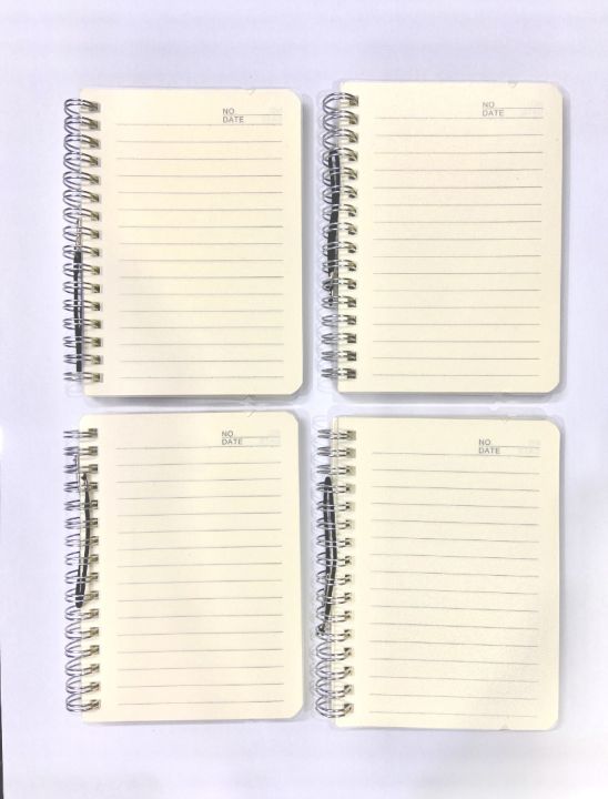 Clear Cover Spiral Notebook Set of 4 | Daraz.com.np