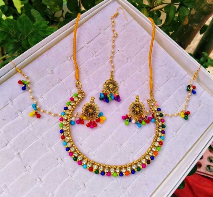 Indian bahubali tikli set of women | Daraz.com.bd