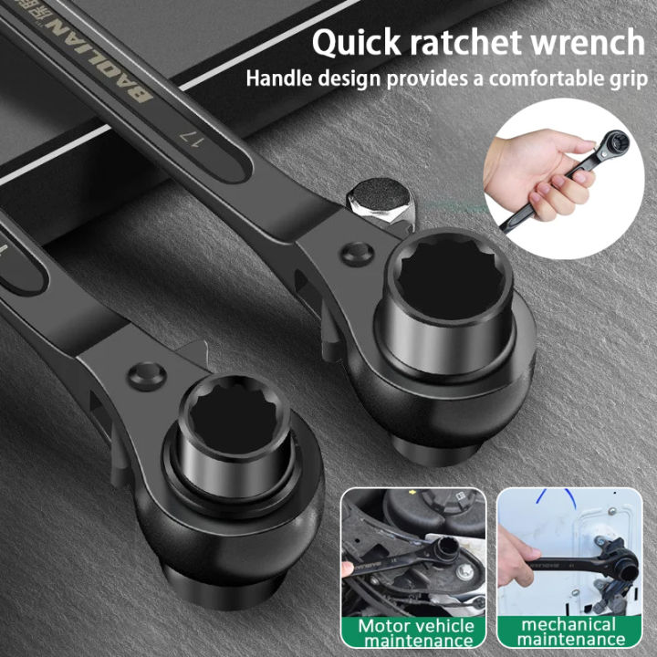 30-32mm High quality pointed tail ratchet wrench for automotive ...