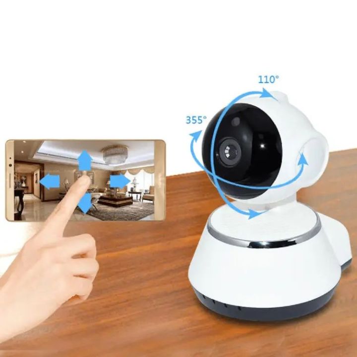 Wifi ip camera v380 ip camera 360 degrees cctv camera a wireless mini ...
