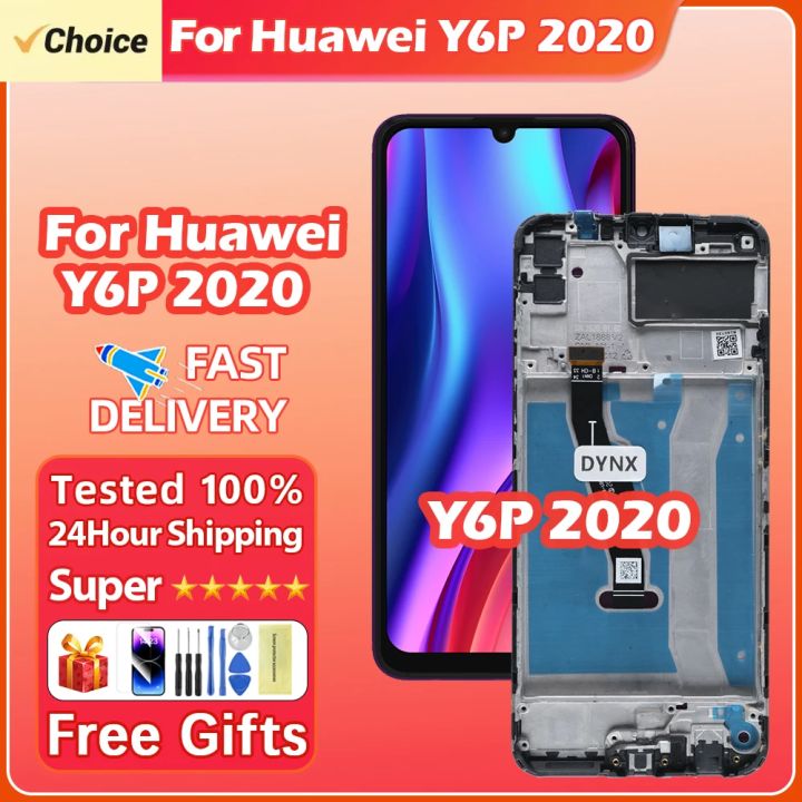 NEW 6.3'' IPS LCD For Huawei Y6P 2020 LCD MED-LX9 MED-LX9N Display Touch Screen Digitizer ...