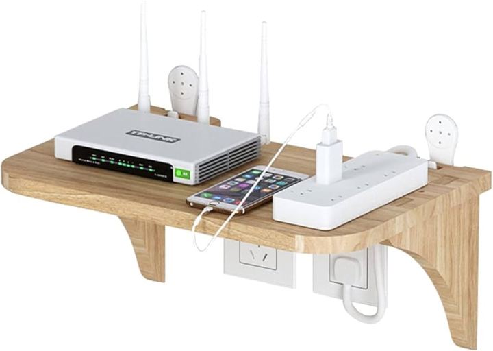 wall mounted Shelf, Rack shelves for Wifi router, Mobile holder rack ...