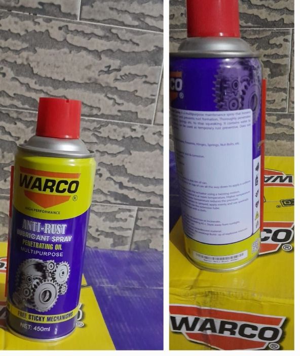 Warco anti rust spray 450ml | Daraz.pk