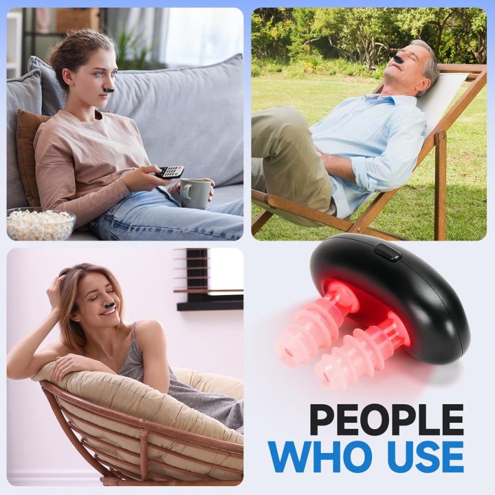 Respi Relief Red Light Nasal Therapy, Portable Respiratory Red Light ...