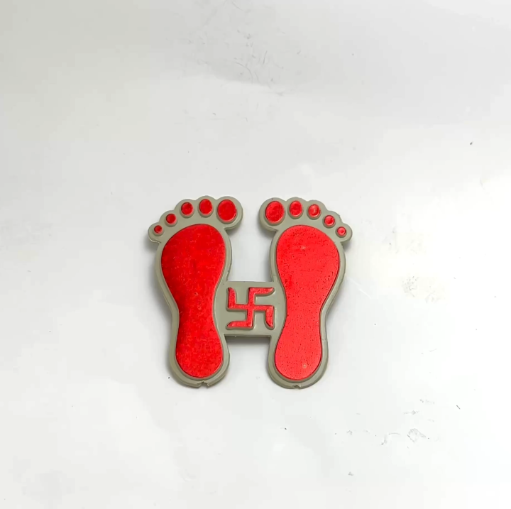 Laxmi Paila With Swastik Sticker Set of 6 Pieces For Tihar | Daraz.com.np