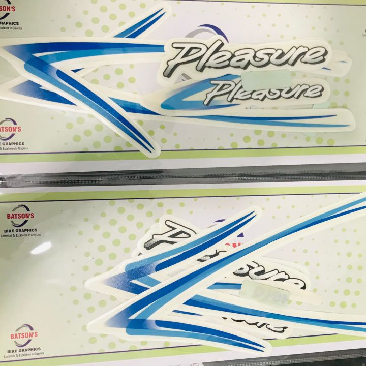 Hero plesure byke full sticker | Daraz.lk