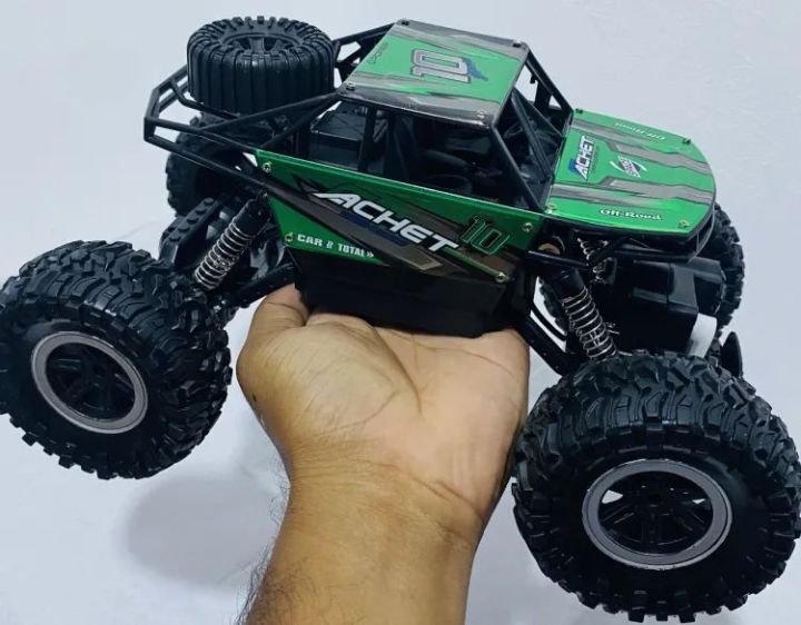 Rechargeable RC 4 Wheel off-road Metal Monster Truck Remote Control Car ...