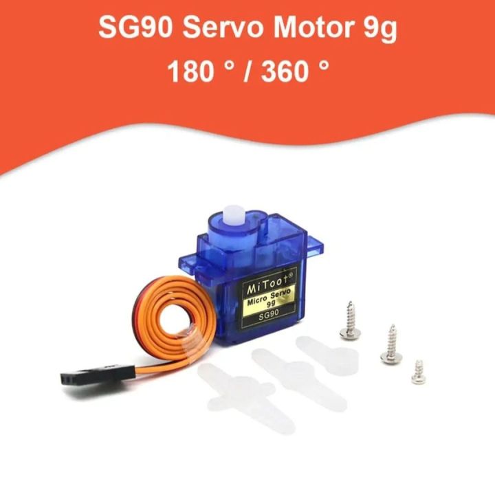 SG90 Micro Servo Motor 9G servo 180 ° 360 ° | Daraz.com.bd