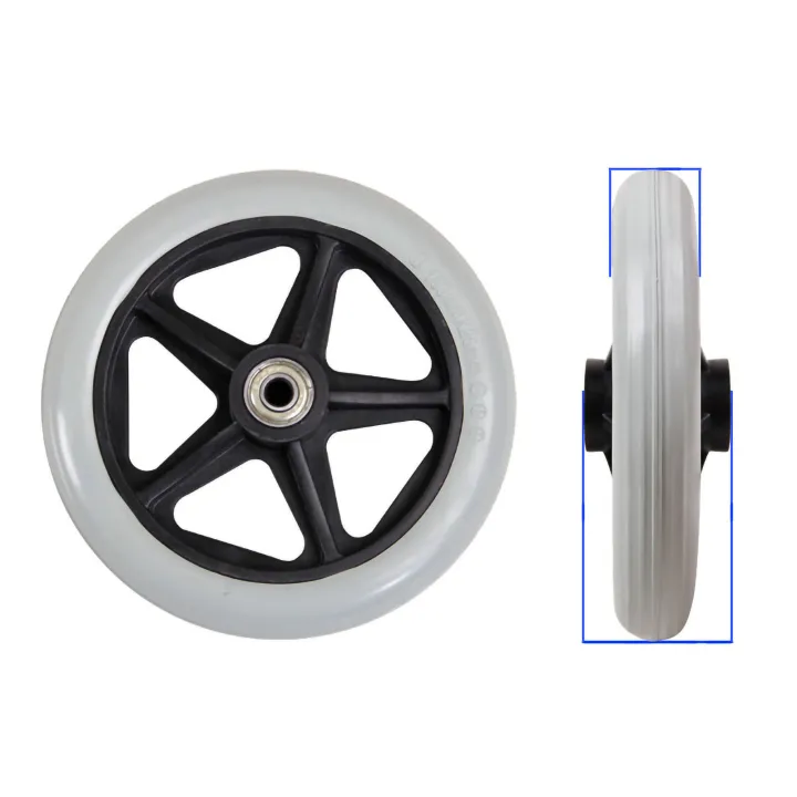 Wheelchair Caster Wheelchair Front Wheel 6 Inch Wheelchair Casters ...