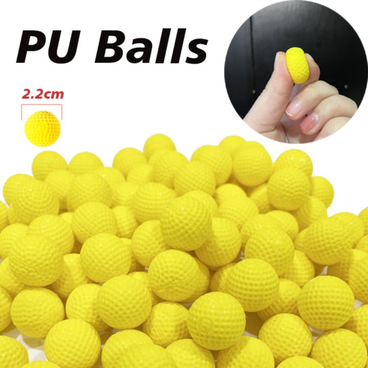 Yellow PU Bullet Nerf Rival Refill Darts Toy Gun Round Bullets Toy Gun ...